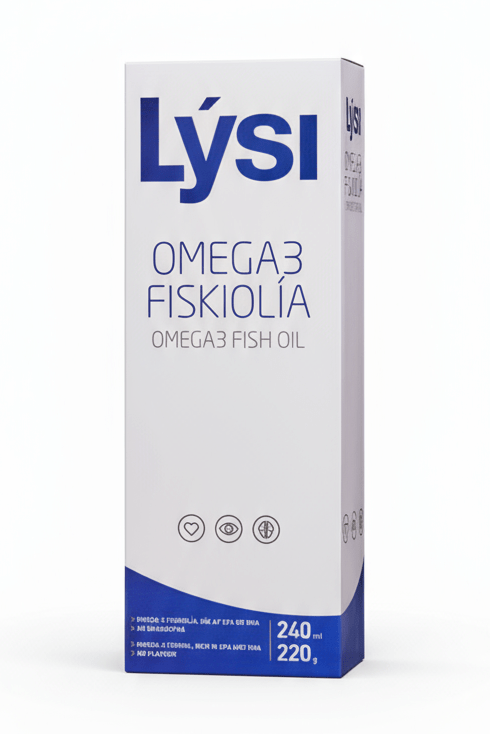 LÝSI Omega‑3 Fish Oil 240 ml | Icelandic EPA & DHA — Single, 12‑Pack ...