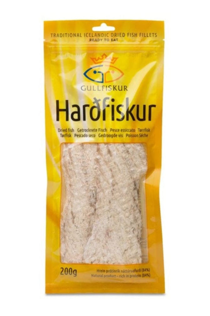 Icelandic Dried Fish Fillets Snacks Fish Jerky 200 gr