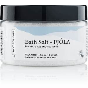 Spa of Iceland Bath Salt Fjóla 300 g | Relaxing Icelandic Sea Salt Soak
