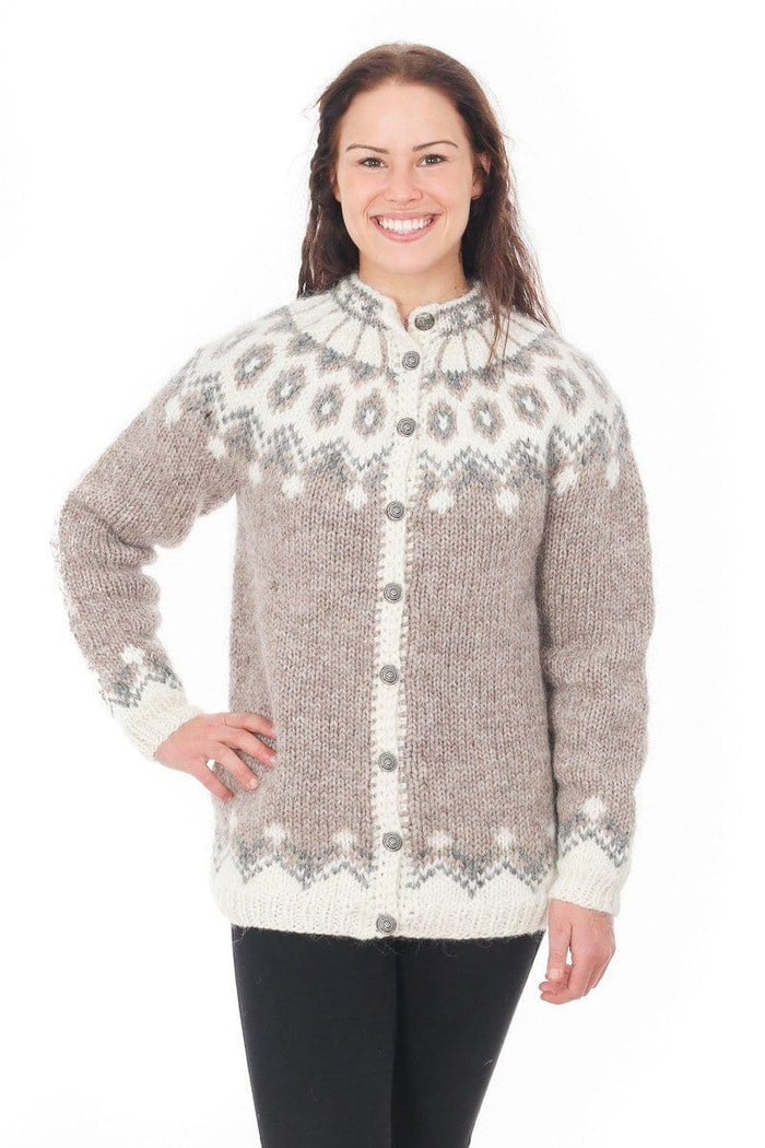 Icelandic women's Sweaters | Ladies wool jumpers, cardigan, pullover ...