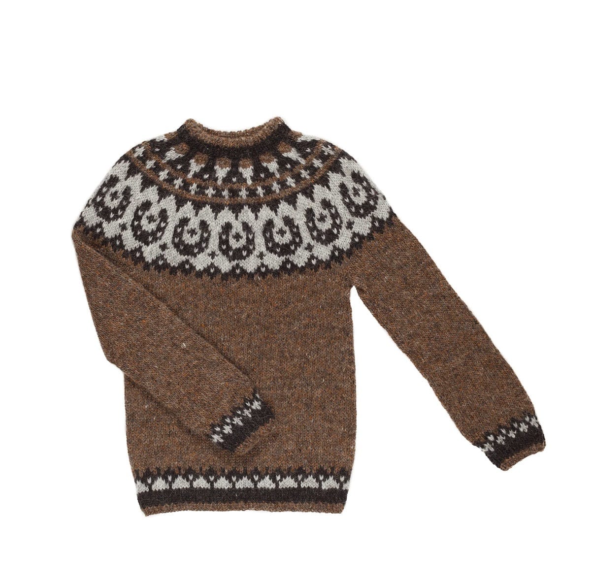 Hófadynur Icelandic Sweater - Horse Pattern, Free Shipping