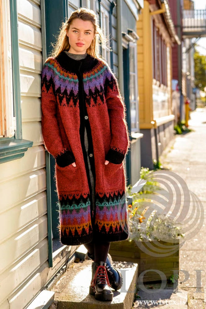 Icelandic Sweater Knitting Kit - LATE SUMMER JACKET